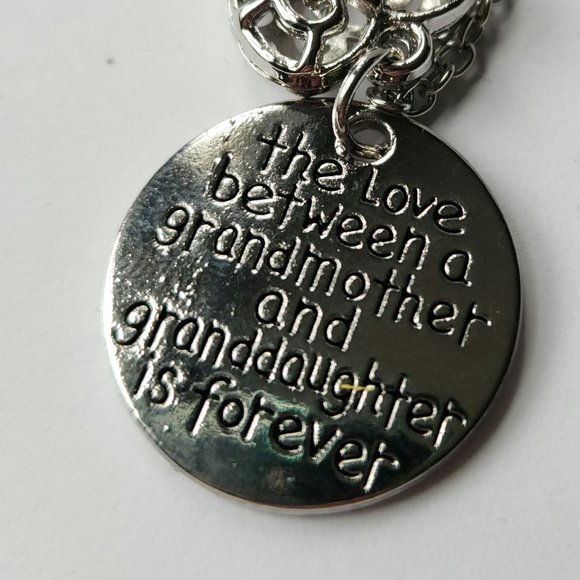 luvalti | Jewelry | Nwt Grandmothergranddaughter Chain Fashion Jewelry ...
